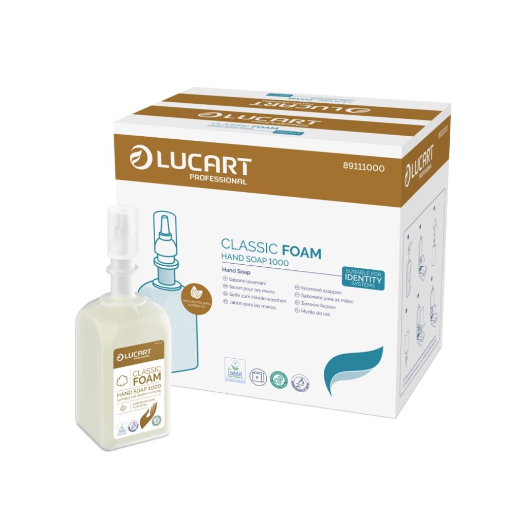 Sapone mani Identity Foam Soap – 6 Ricariche da 1 lt – Maral Diffusion
